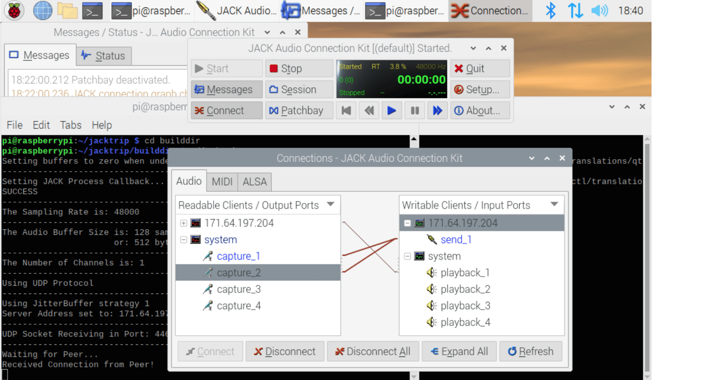 Build a Raspberry Pi 4B Computer with JackTrip
